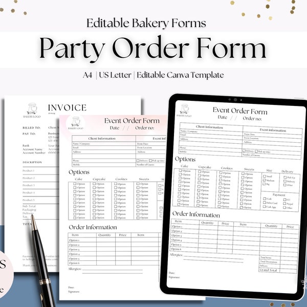 Donuts Order Form - Etsy