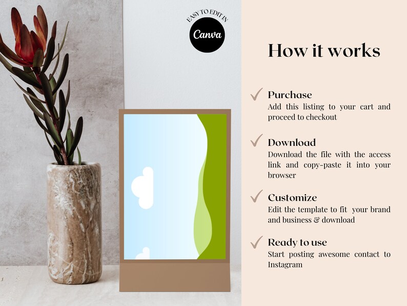 Table Menu Canva Mockup Template, Realistic Menu Mockups, Standing ...