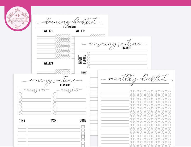 Daily Rituals Kit, Morning and Evening Routine, Night Ritual, Morning ...