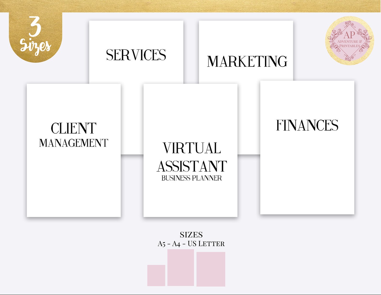 Virtual Assistant Business Planner Bundle Personal Assistant - Etsy