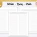 Essential Lists Printable Planner Pages Blank Lists Planner - Etsy