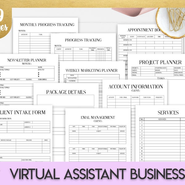 Personal Assistant Planner - Etsy