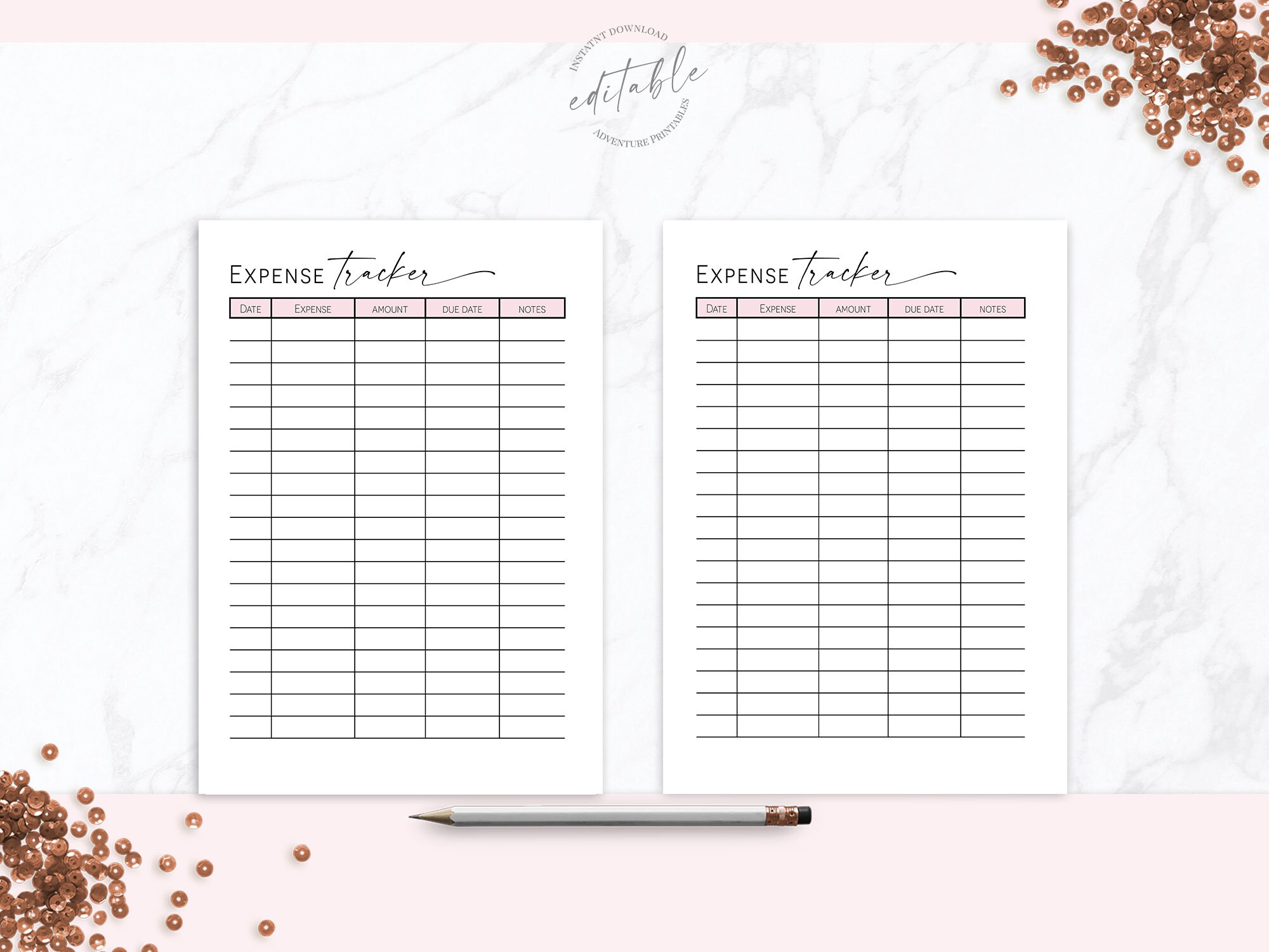 Expense Trackers, Spending Tracker, Payments Tracker, Personal Budget ...