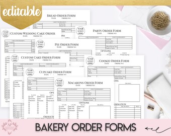 Bakery Order Form - Etsy