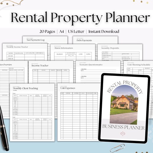 Rental Property Owner Management Kit Rental Owner Printable - Etsy