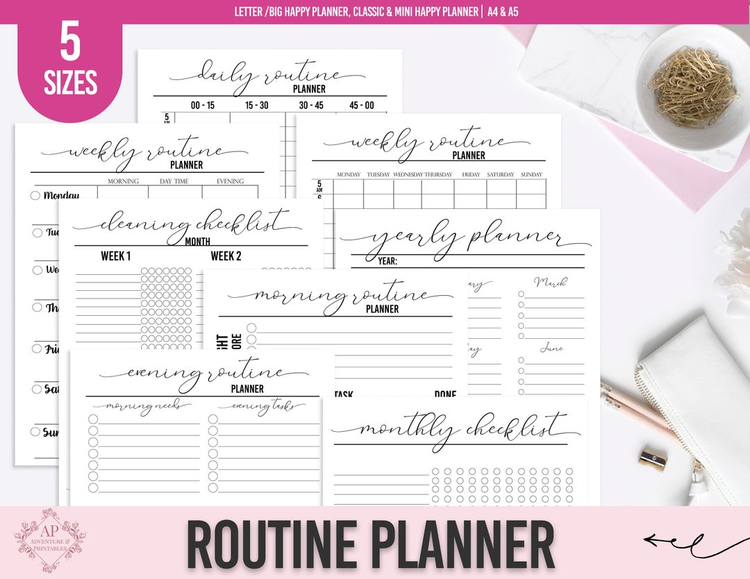 Daily Rituals Kit, Morning and Evening Routine, Night Ritual, Morning ...