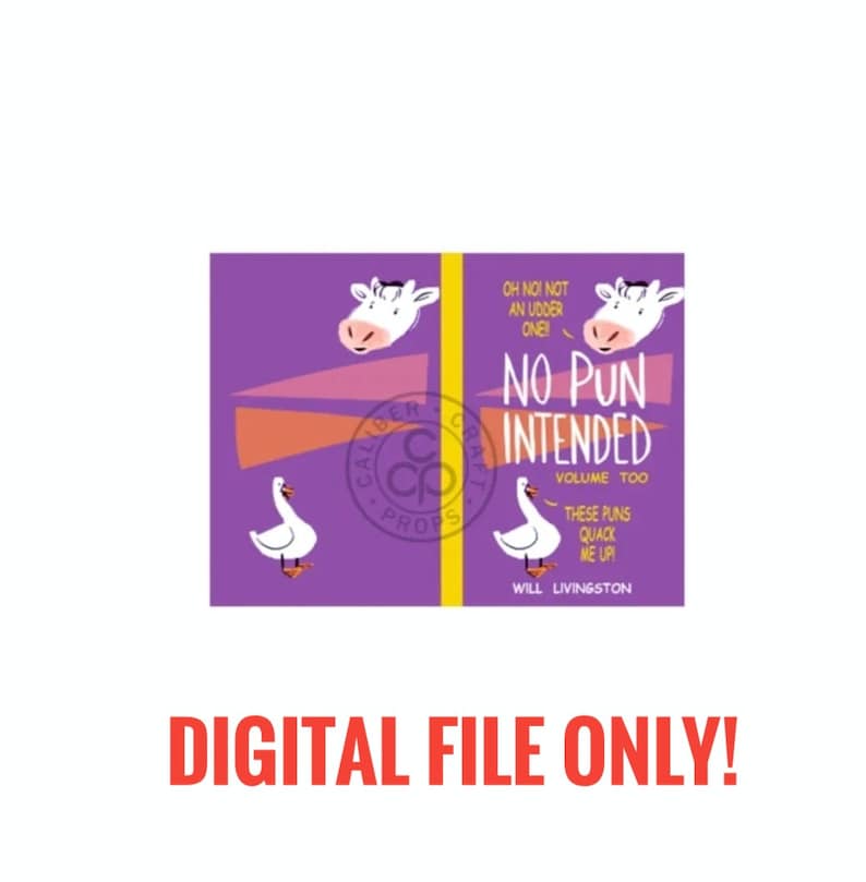 No Pun Intended Volume Too Cover Art - Digital File - the Last of Us ...