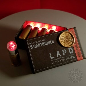 Blade Runner PKD Blaster Prop Ammo Box W/lumi-shok Rounds Deckard ...