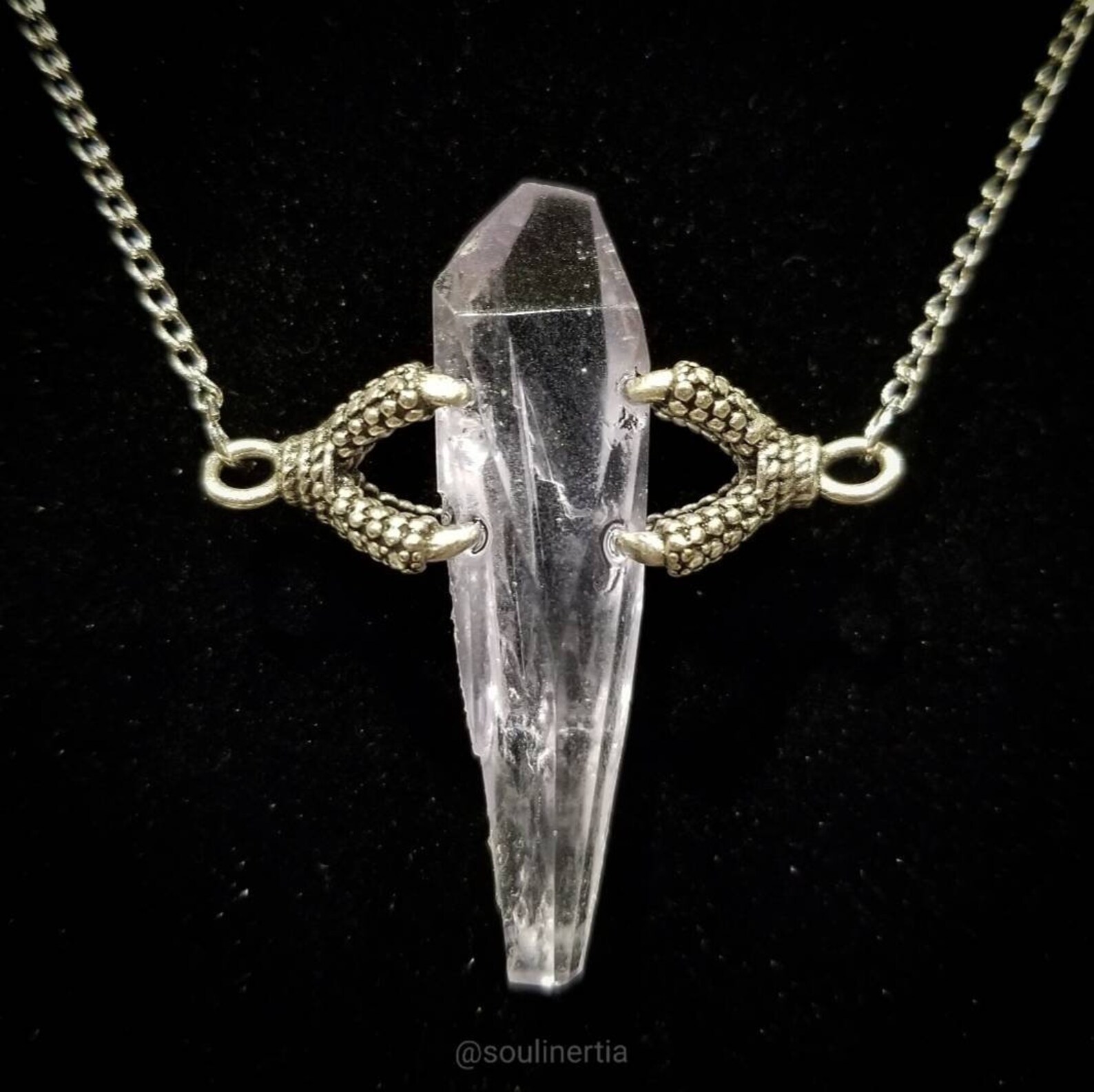 The Dark Crystal Pendant - Crystal of Truth Necklace - Handcrafted ...