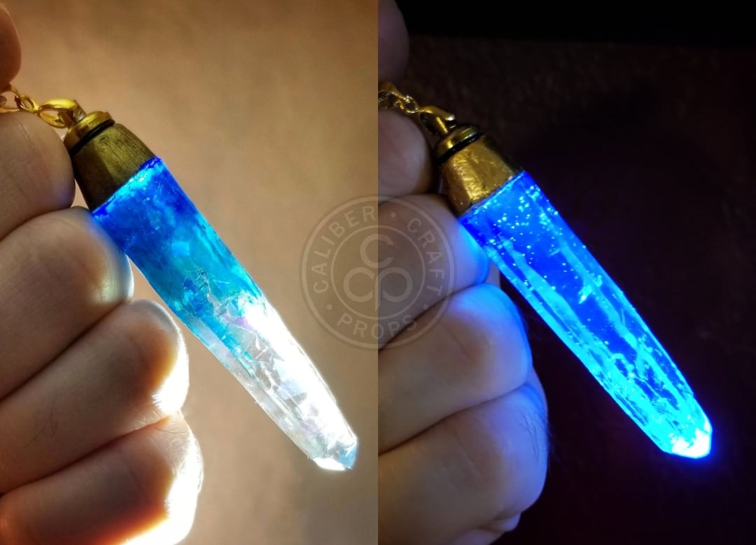 Sky Kyber Star Wars Lightsaber Andor Crystal Sky Stone Glowing - Etsy