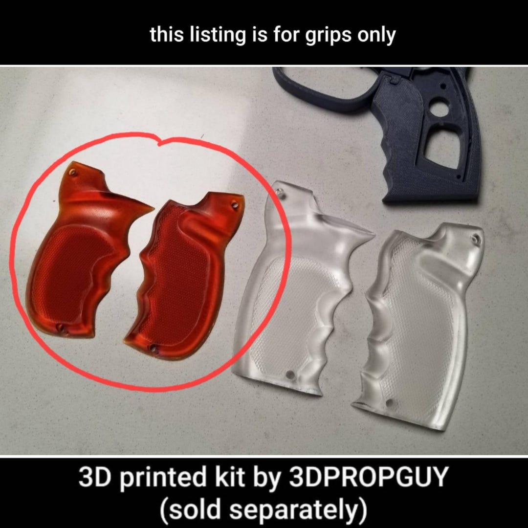 Custom Snub Nose Blade Runner Grips for 3DPROPGUY Only 3D Printed ...