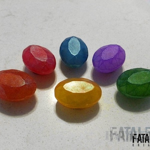 Infinity Gauntlet Stones (FULL SET) - Gem Costume Cosplay Star Lord ...