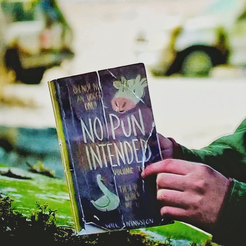 No Pun Intended Volume Too Cover Art Digital File the Last - Etsy
