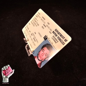 Tyler Durden and Narrator Drivers License Prop Replicas From Fight Club ...