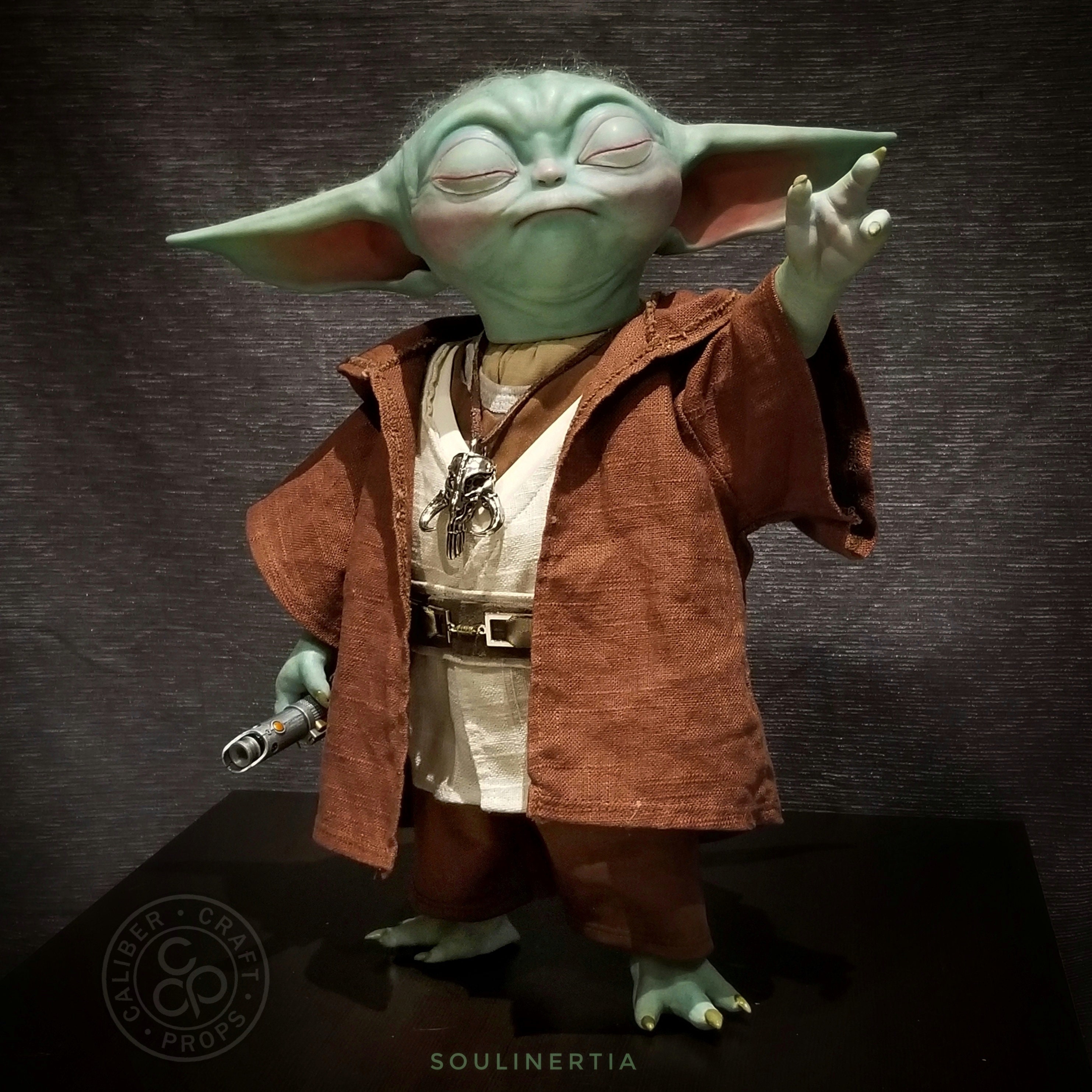 Grogu baby Yoda Eyelids for Realistic Sideshow - Etsy UK