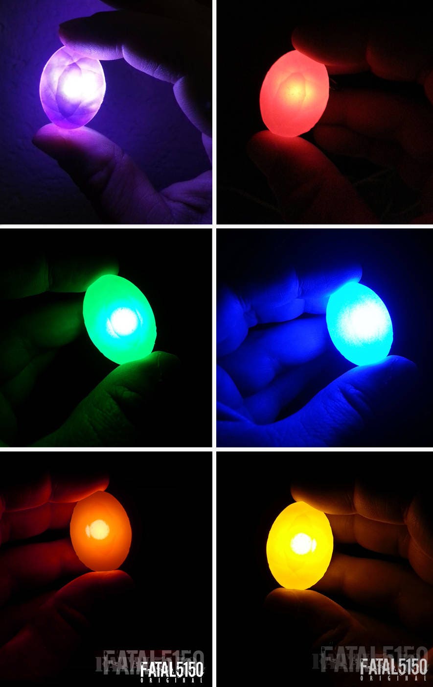 Infinity Gauntlet Stones INDIVIDUAL Gem Costume Cosplay - Etsy