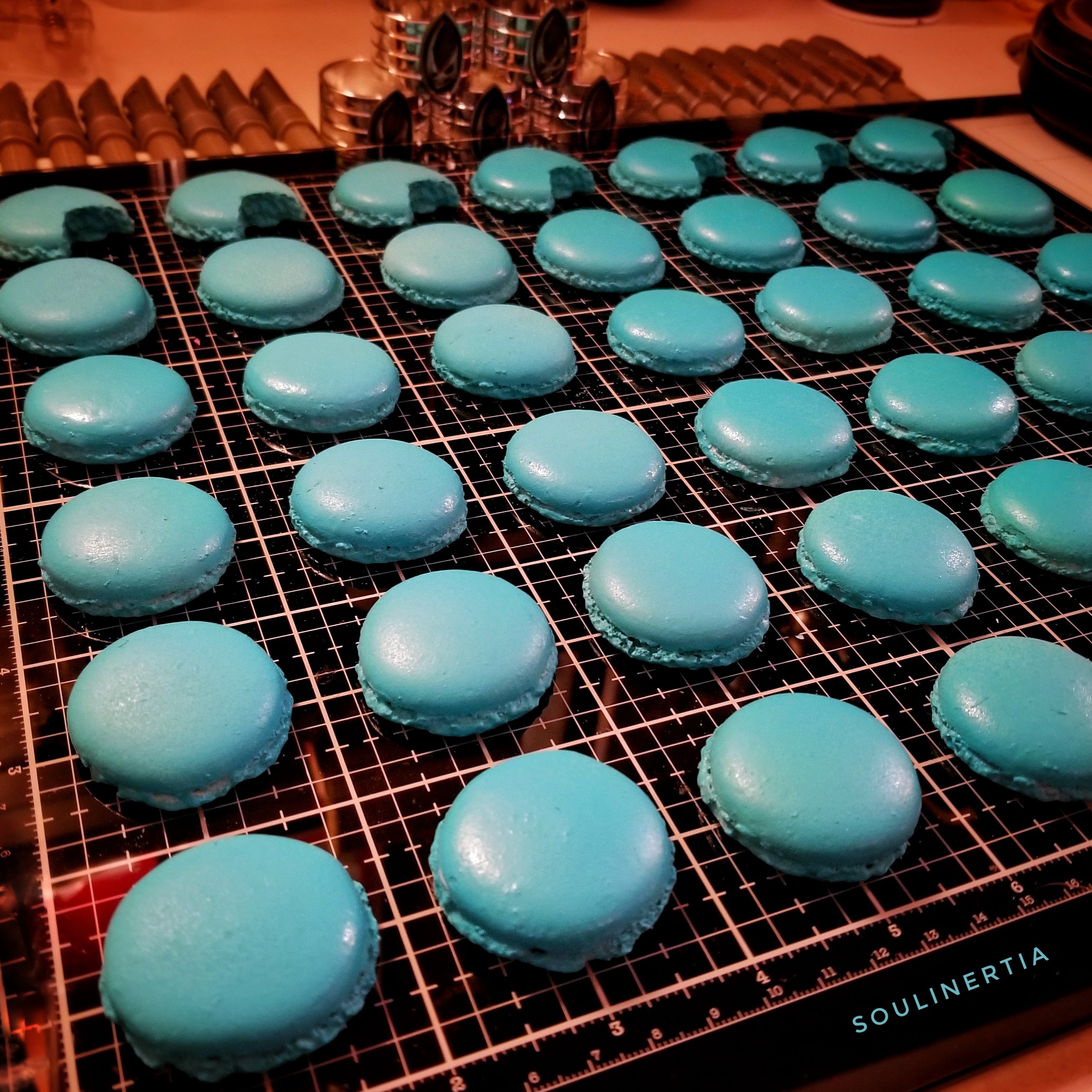 Grogu baby Yoda Space Macarons With Cookie Sleeve - Etsy UK