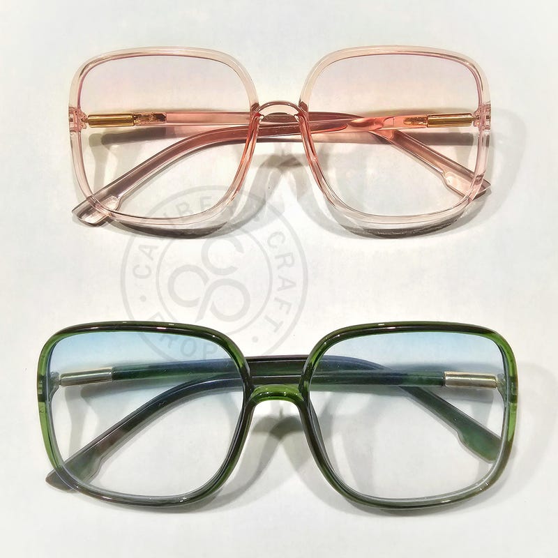 Large Gradient Sunglasses - Etsy