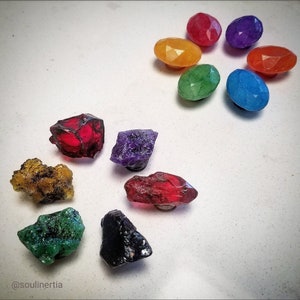 Raw Infinity Stones FULL SET - Bestseller! Infinity Gauntlet Avengers ...