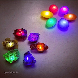 Raw Infinity Stones FULL SET - Bestseller! Infinity Gauntlet Avengers ...