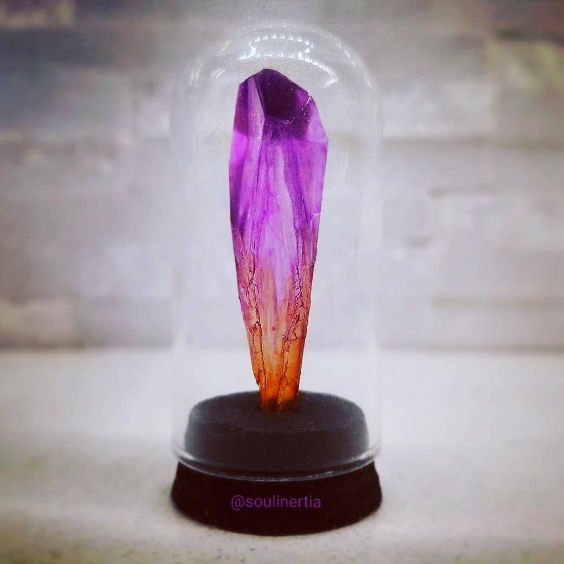 Miniature Dark Crystal Shard handcrafted resin cast in glass | Etsy