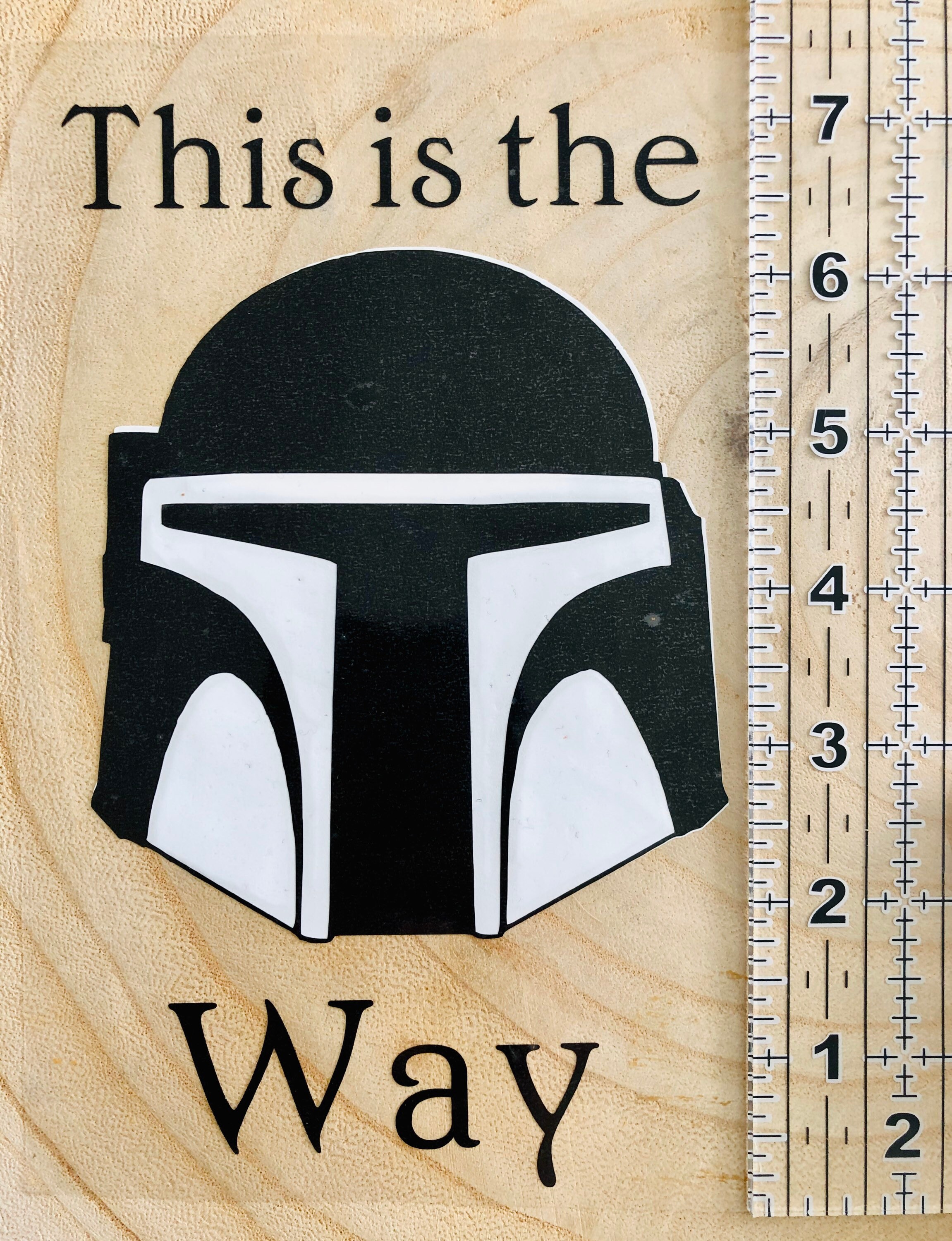 The Mandalorian Decal Car Decal Window Decal Outdoor | Etsy