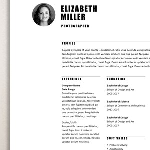 Teacher Resume Template Word, Curriculum Vitae, Resume Design, CV ...