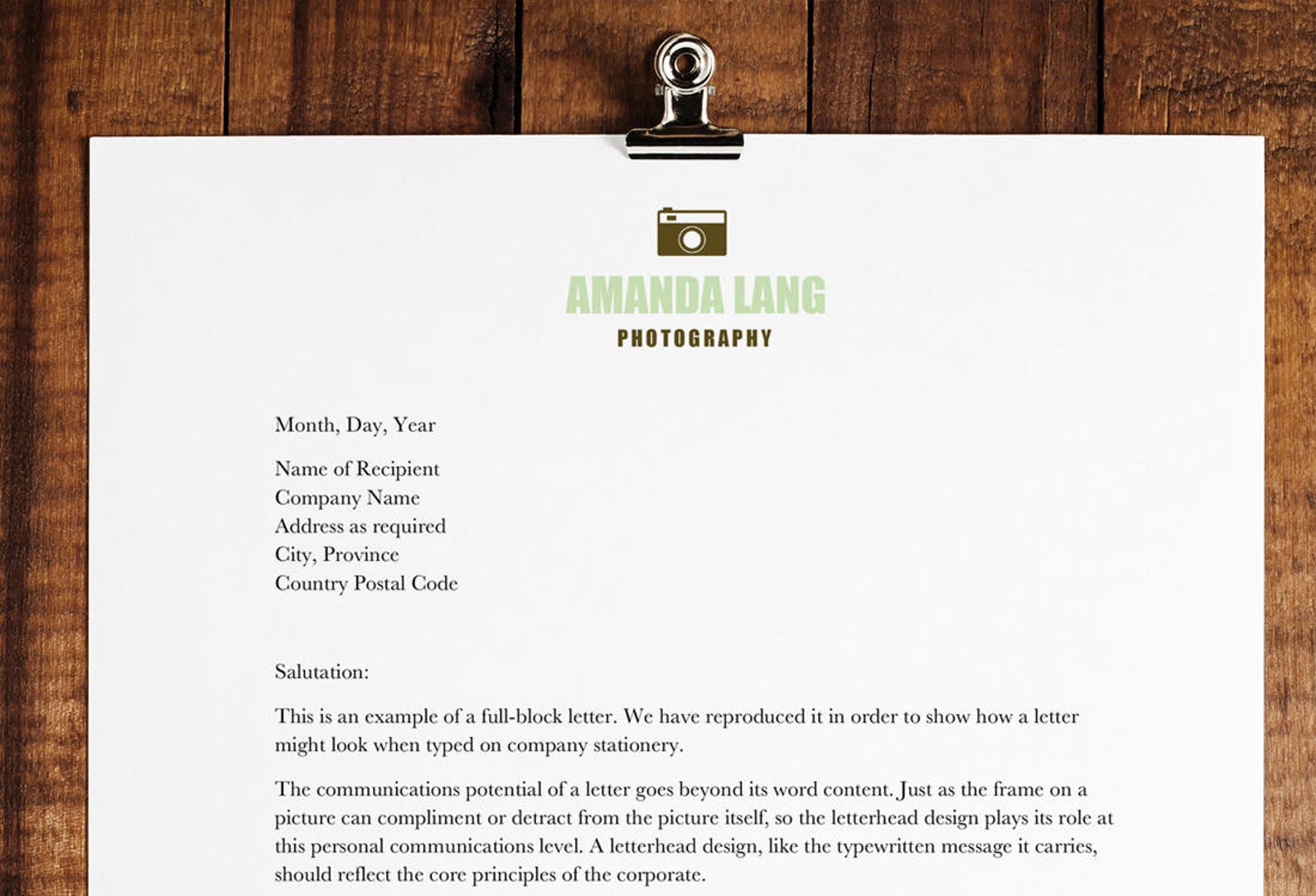 Editable Stationery, Business Brand, Small Business Kit, Personal Brand ...