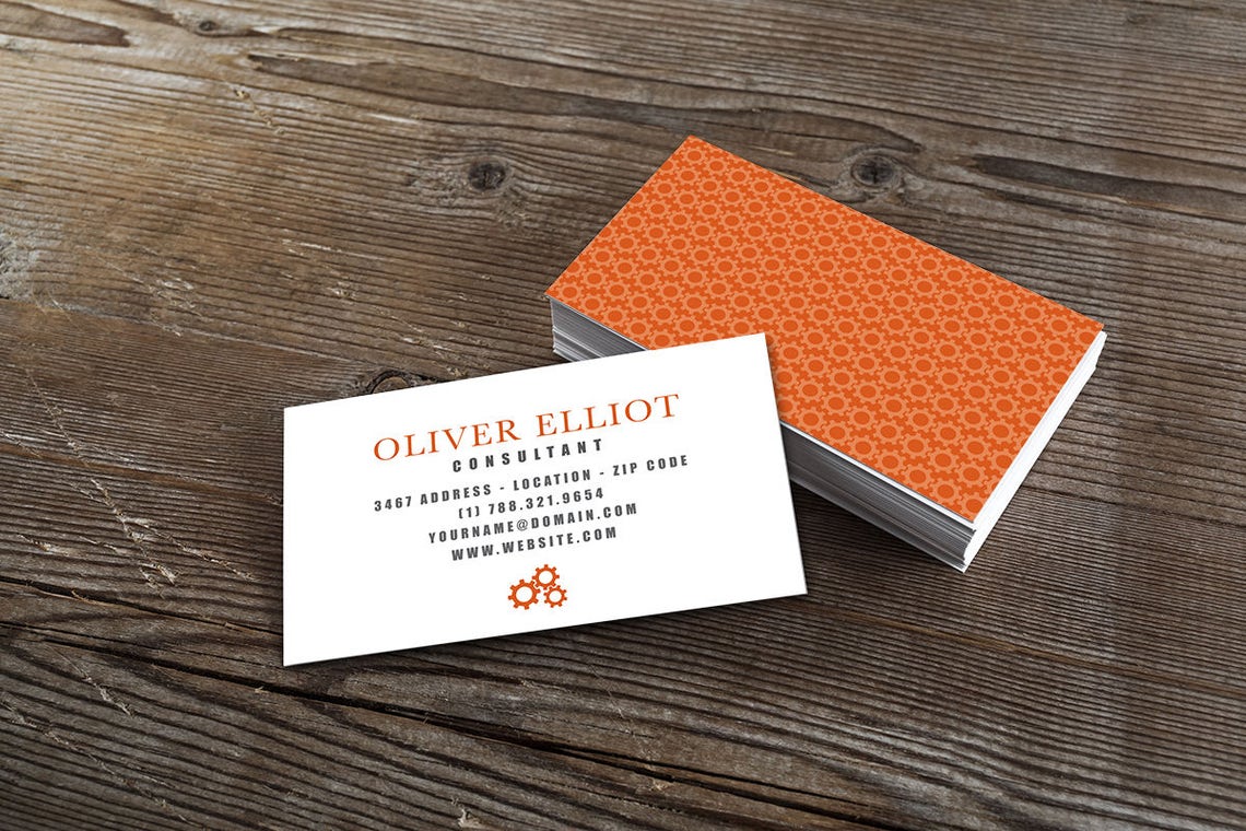 Business Card Design, Contact Card, Pre-made Business Card, Calling ...
