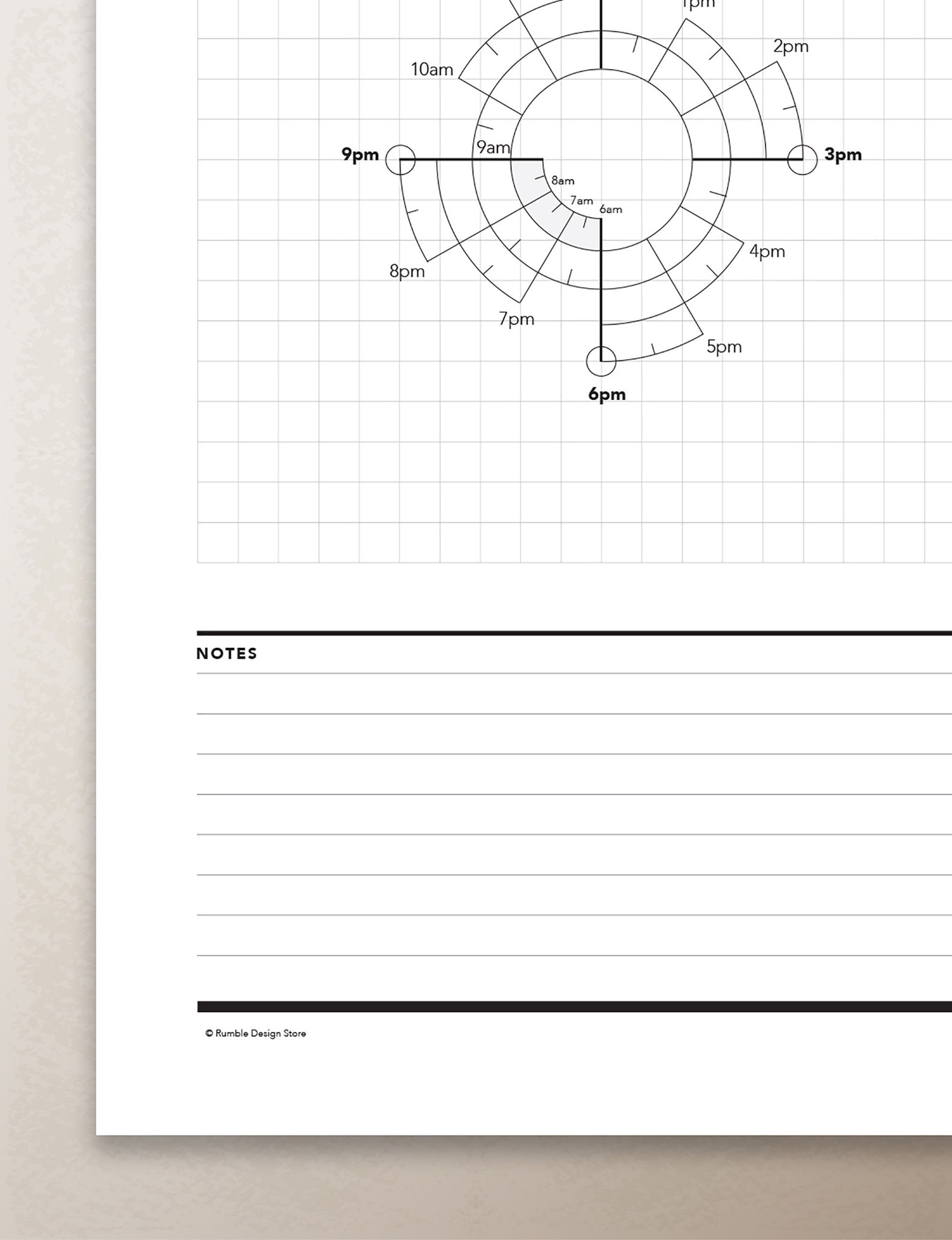 Chronodex Day Planner Daily Planner Daily Agenda Project - Etsy