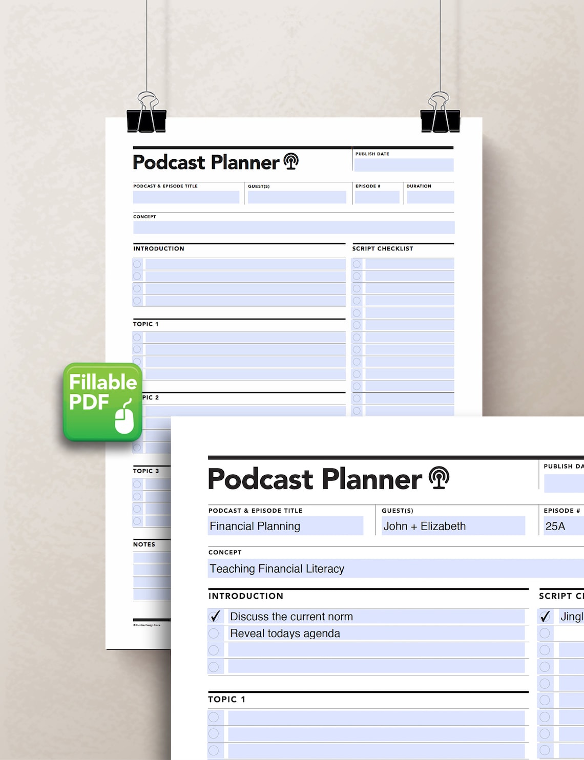 Podcast Planner Worksheet Podcast Worksheet Pod Cast - Etsy