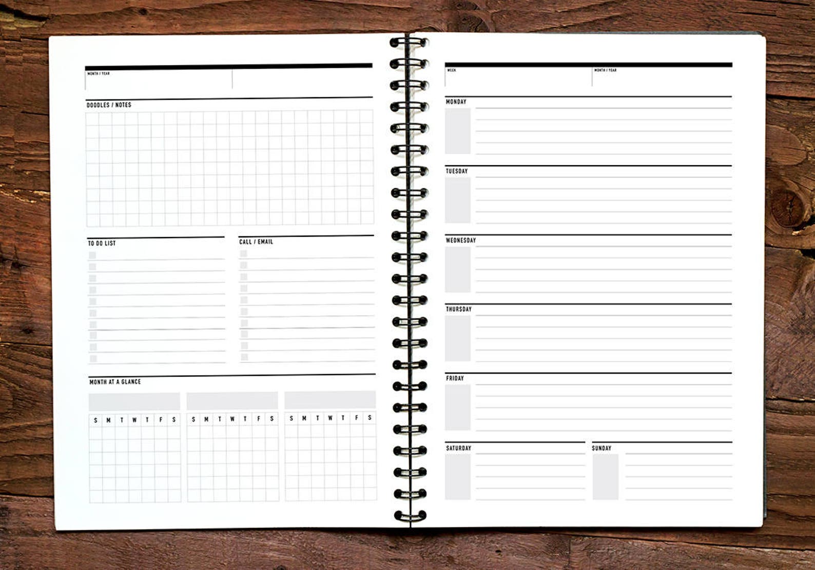 Weekly Agenda, Student Agenda, Perpetual Calendar, Student Planner ...