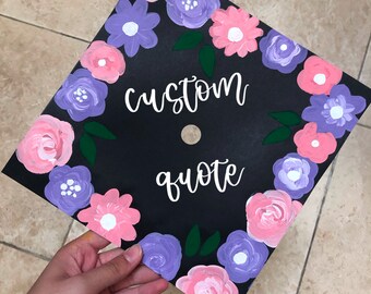 Custom Nurse Graduation Cap Topper Personalize the hat | Etsy
