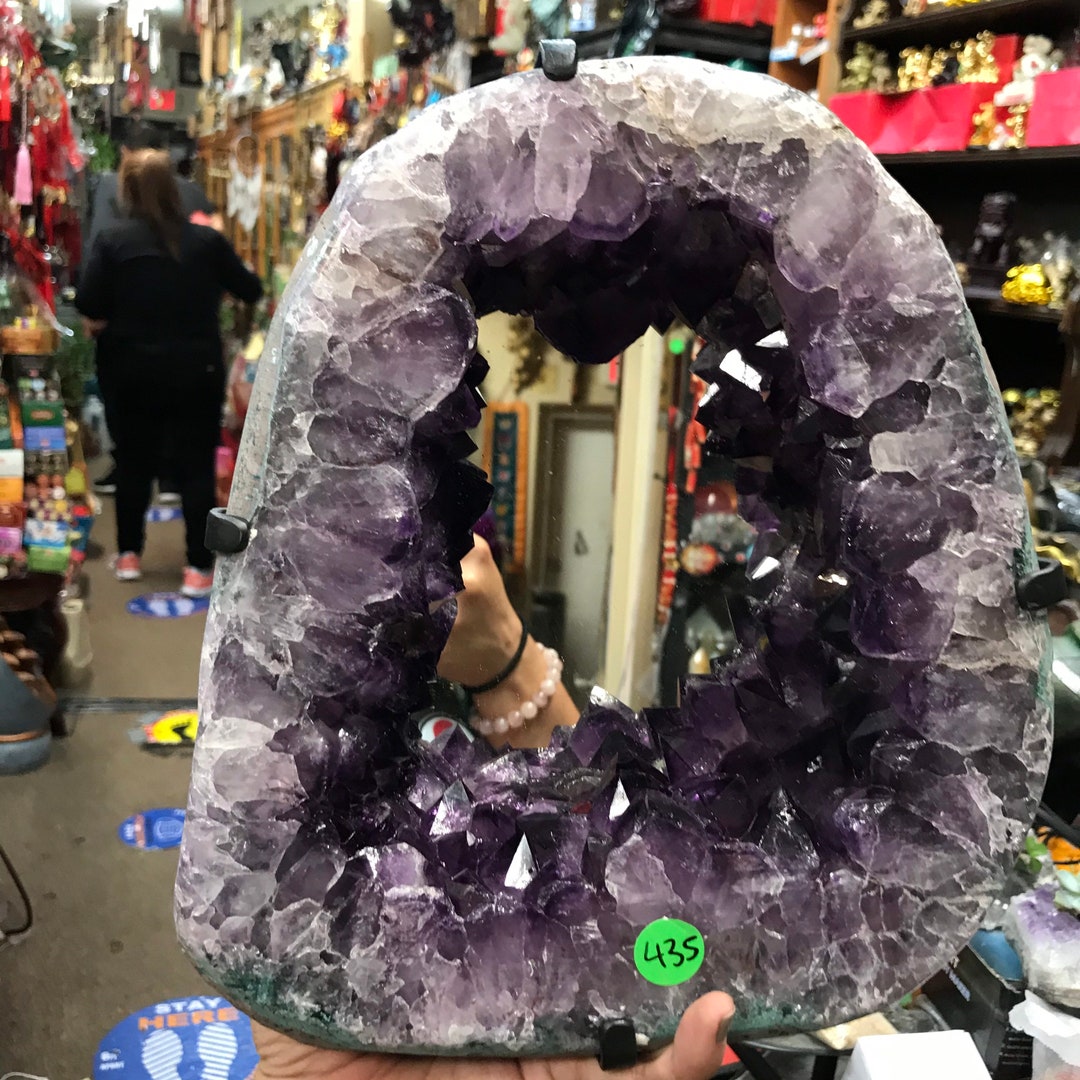 Amethyst Mirror - Etsy