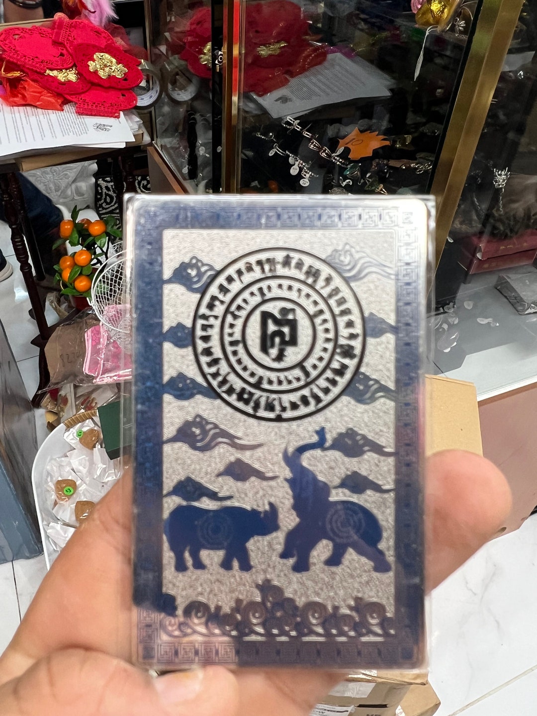 2024 Feng Shui Horse Metal Money Card - Etsy