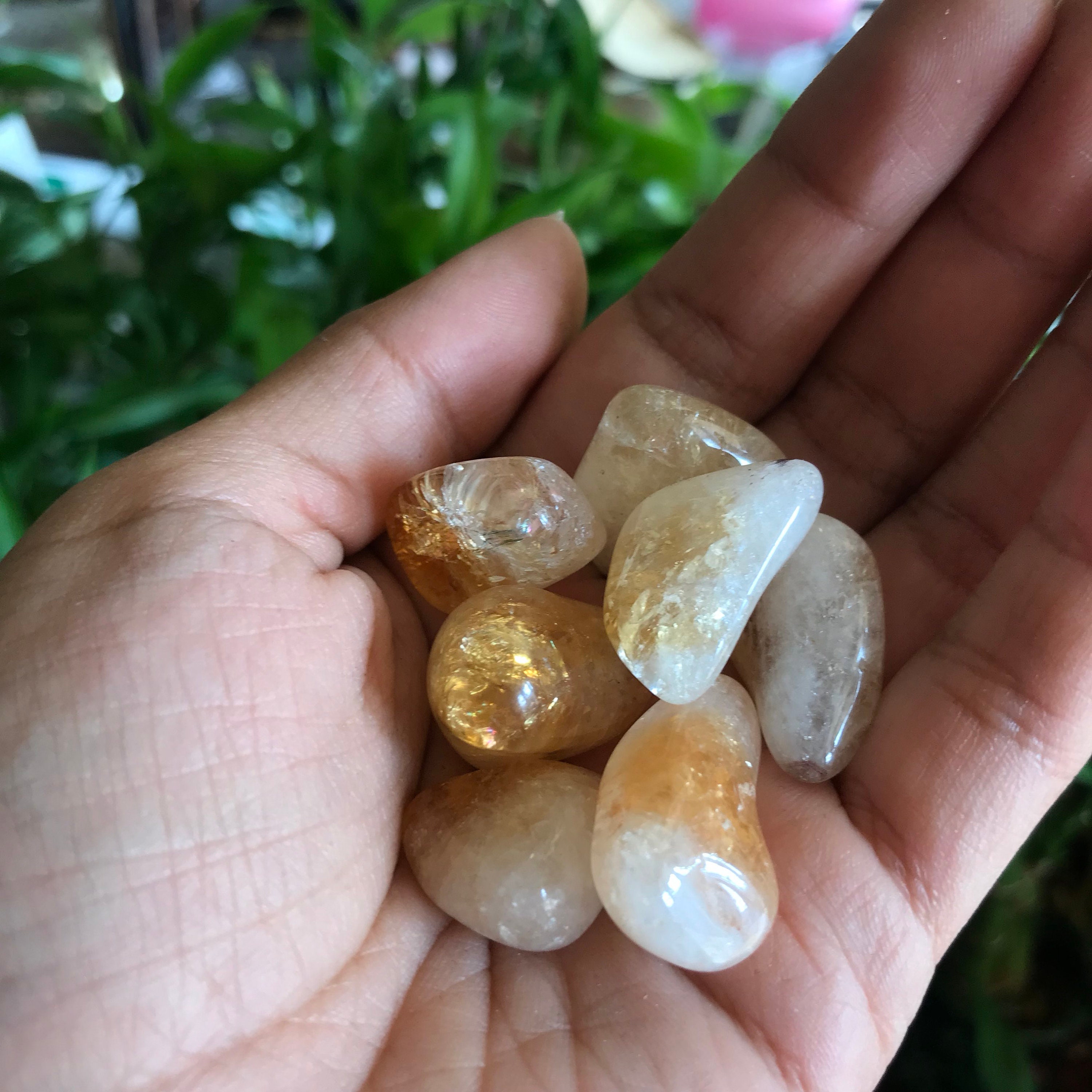Citrine Tumbled | Etsy