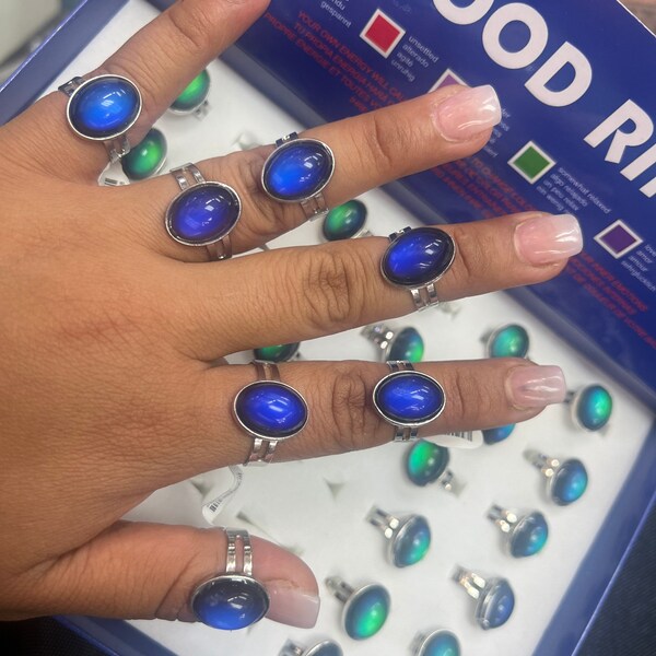 Vintage Mood Ring - Etsy