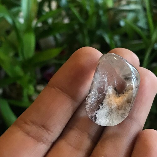 Lodolite Garden Quartz Crystal Tumbled Stone Polished - Etsy