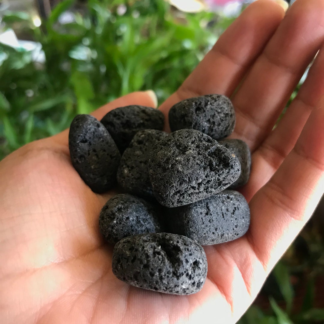 Lava Rock Tumbled - Etsy