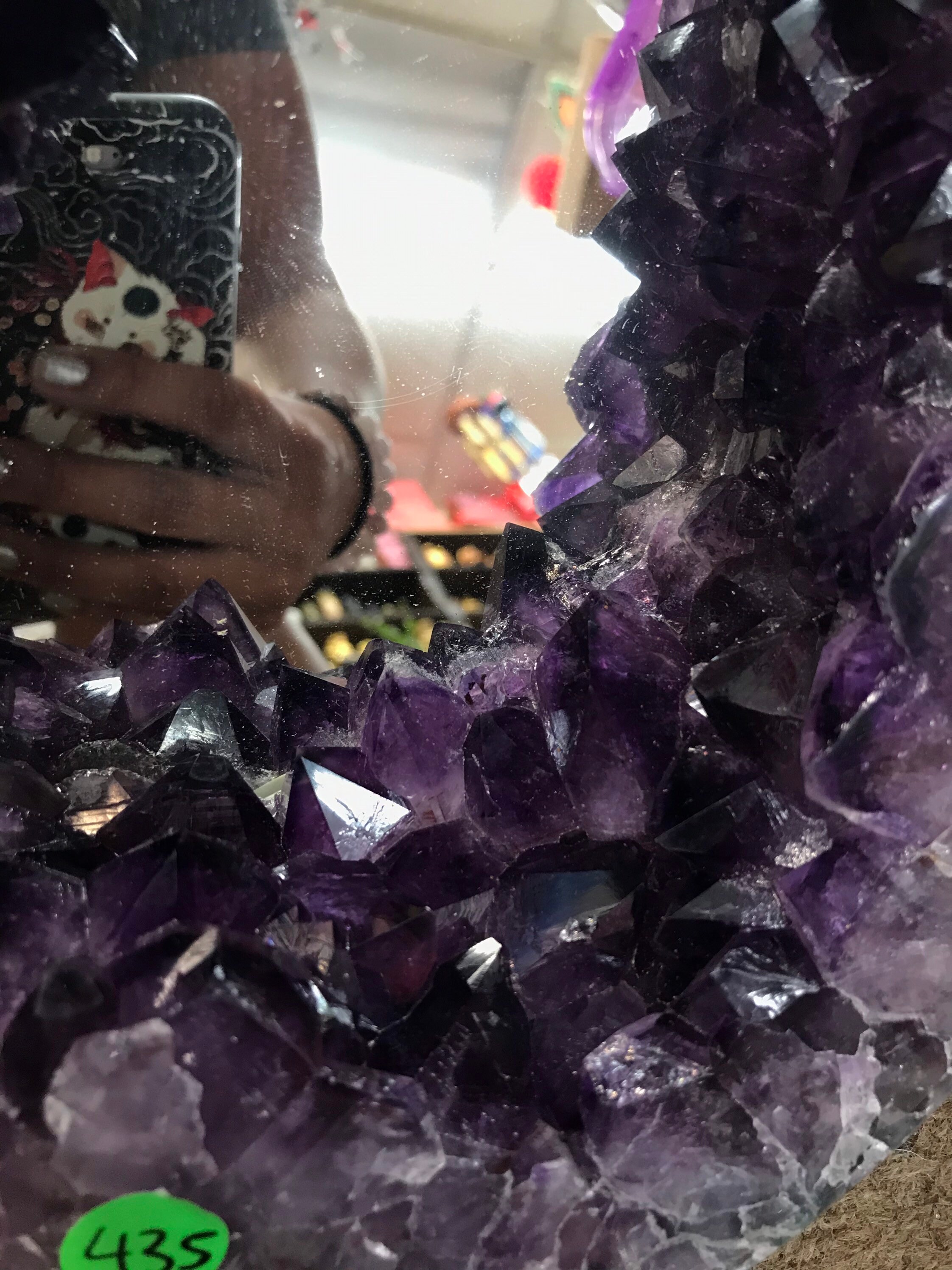 Amethyst Mirror | Etsy