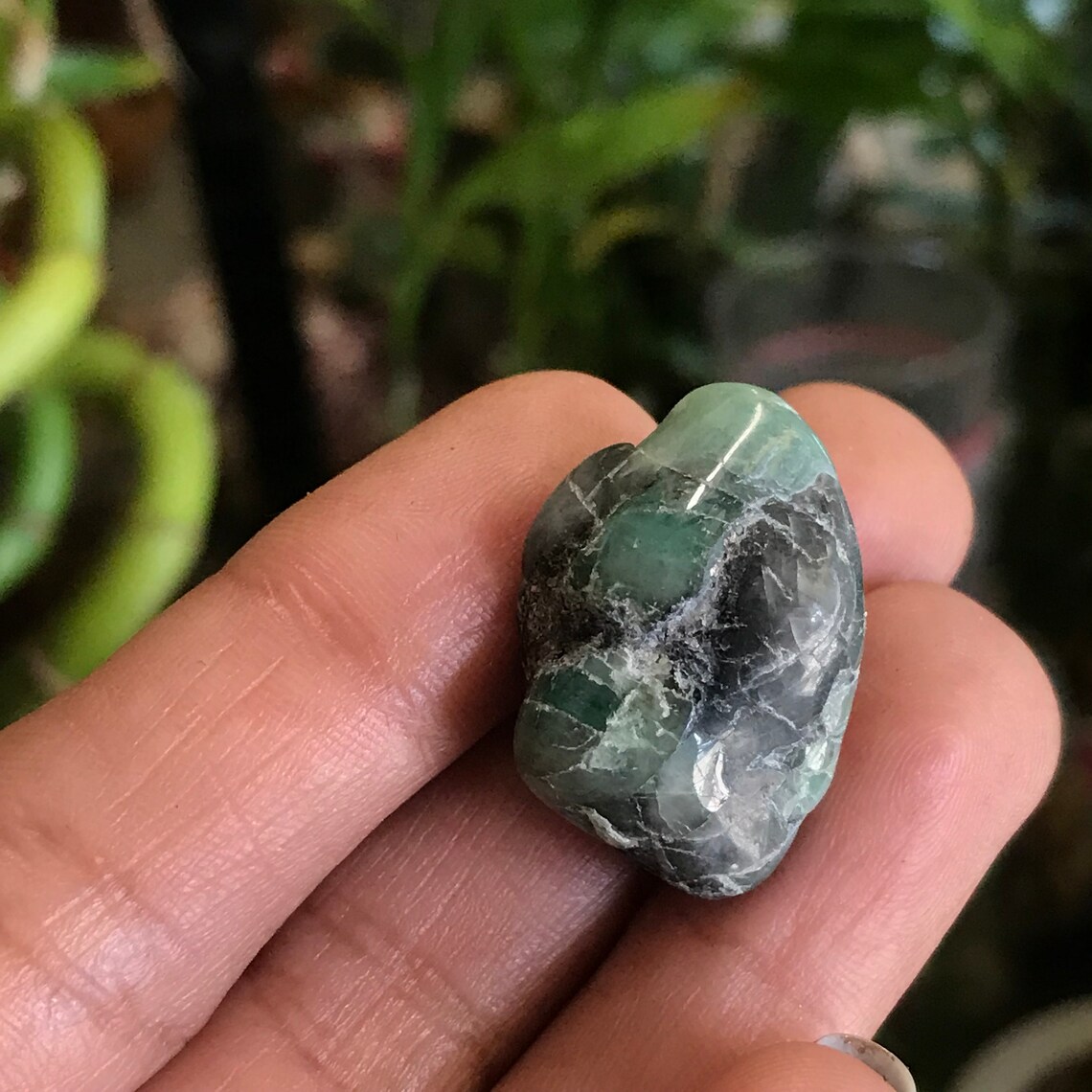 Emerald Tumbled - Etsy