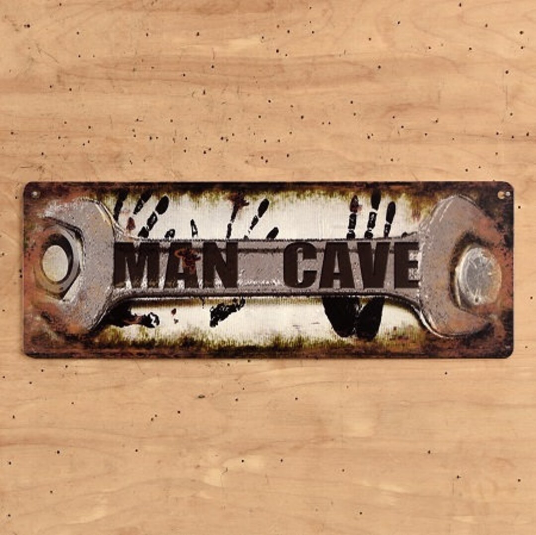 Garage Signs for Men, Man Cave Decor for Him, Mechanic Gifts for ...