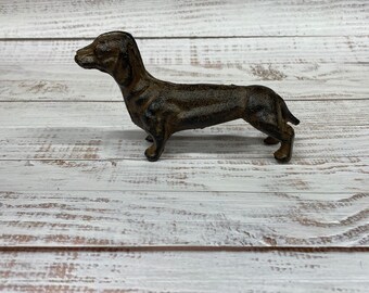 Cast Iron Weiner Dog - Etsy