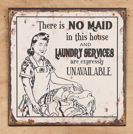 Clean up After Yourself Sign Bathroom Wall Art Funny Signs for Home ...