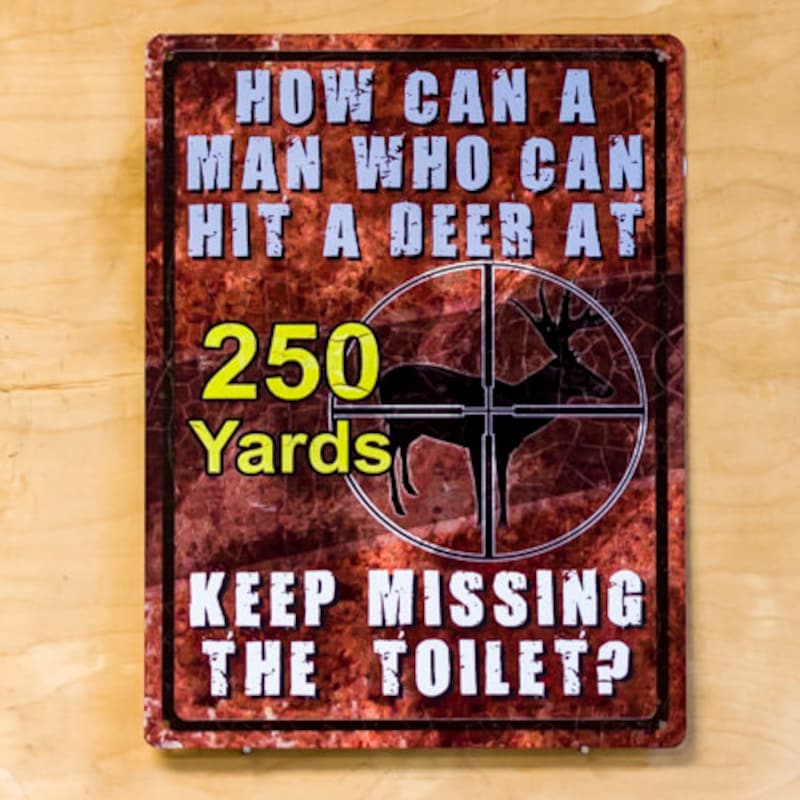 Funny Hunting Signs - Etsy