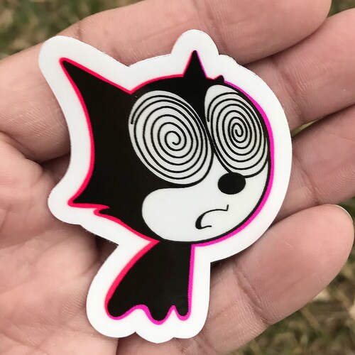 Felix Cat Sticker Stickers Laptop Stickers for Hydroflask - Etsy