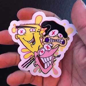 Ed Edd N Eddy Sticker - Laptop Stickers - Car Decals - Stickers for ...