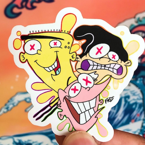 Ed Edd N Eddy Sticker Laptop Stickers Car Decals - Etsy