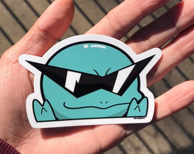Squirtle Squad Pokemon Stickers Stickers Laptop Stickers - Etsy