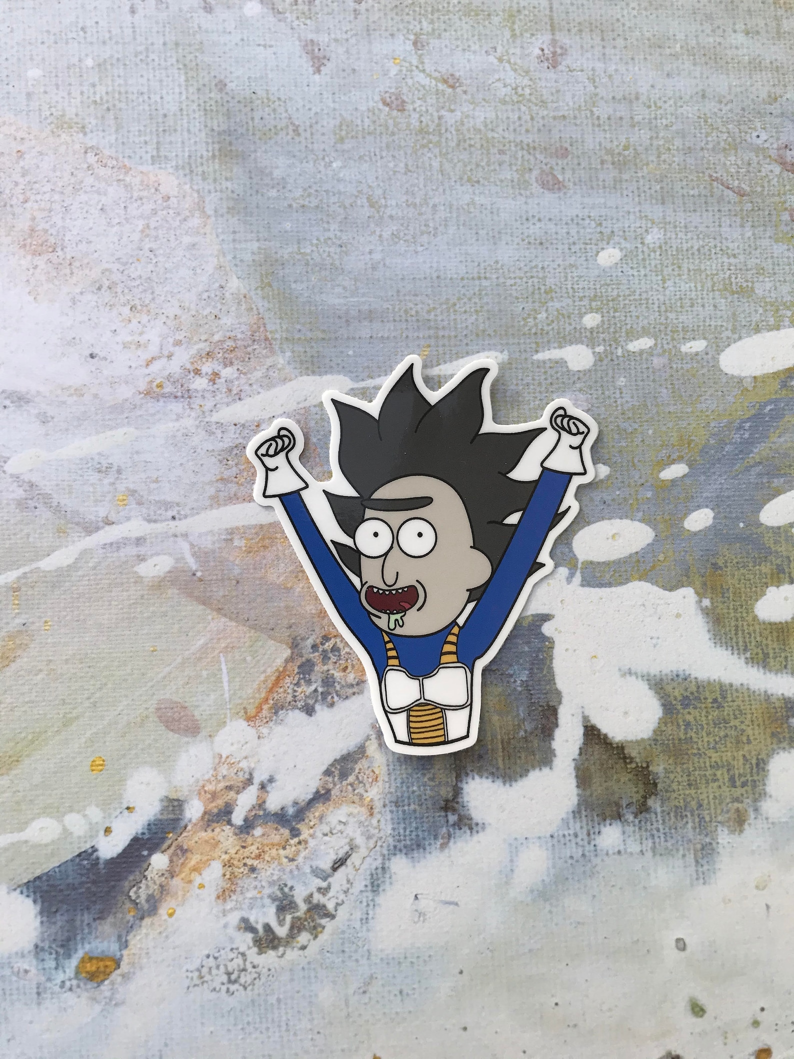 Spaceman Sticker Mash up Funny Sticker Cool Stickers - Etsy